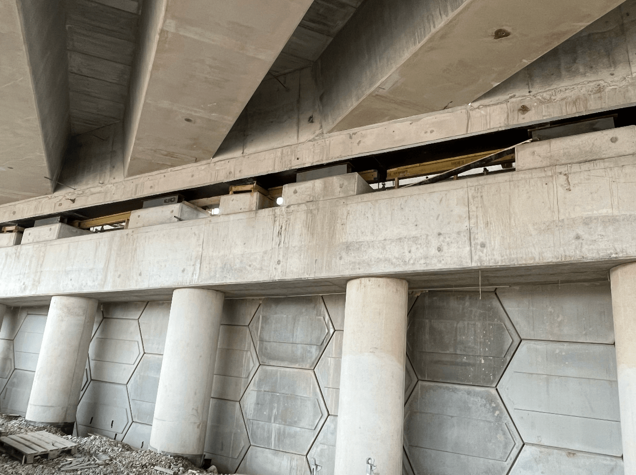 DUNKETTLE INTERCHANGE UPGRADE PROJECT | We Are SDG- Bridge Bearings