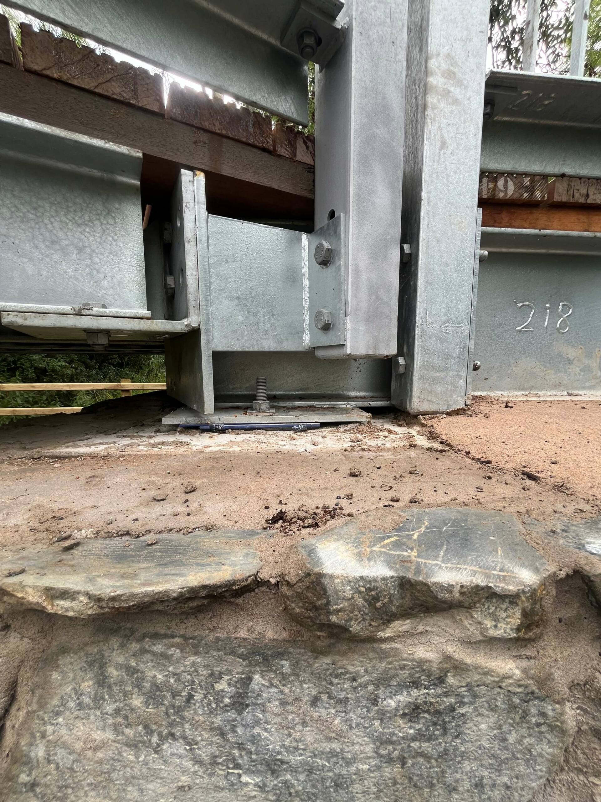 BRIDGE REPLACEMENT AT DROMORE PARK | We Are SDGbridge bearings