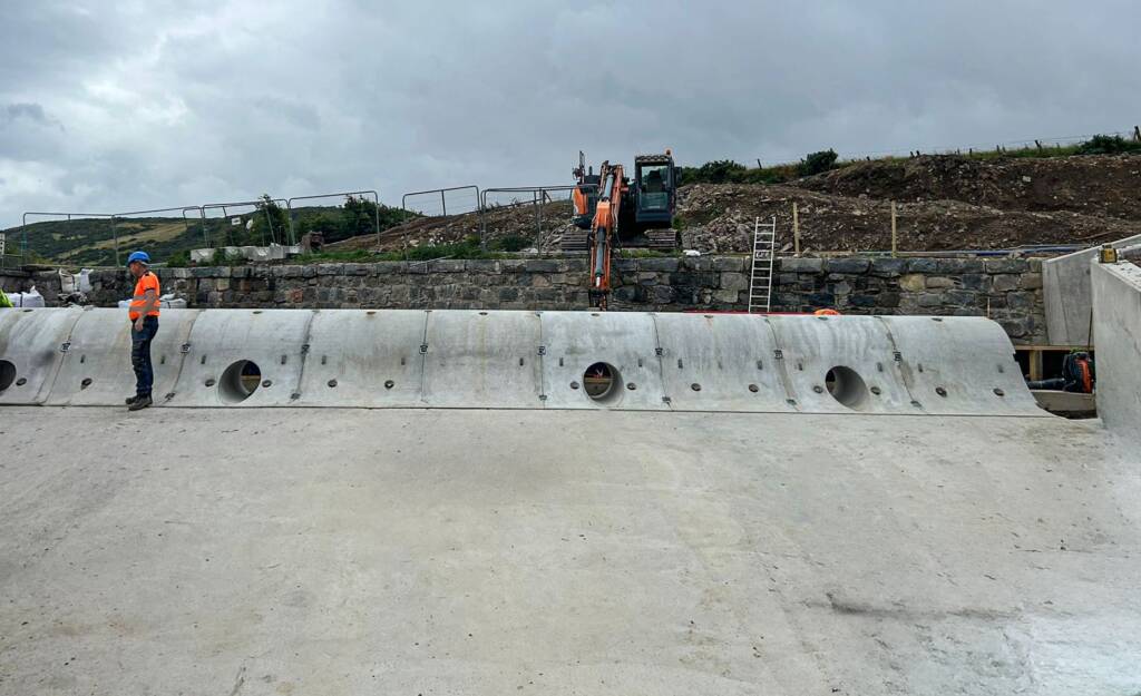 LOUGH ISLAND REAVY RESERVOIR PRECAST CONNECTION SYSTEM | Acoustic Solutions
